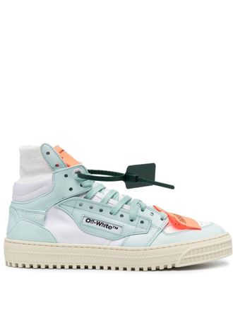 Off-white baskets Zip-Tie &agrave; lacets - Blanc