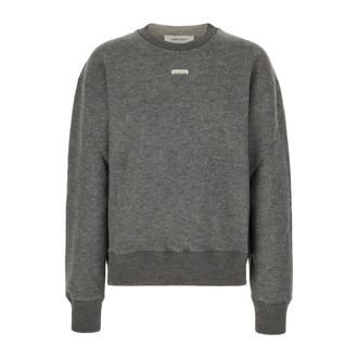 Alexander McQueen Stylische Sweatshirts f&uuml;r einen Trendy Look - - Knitwear - Herren - Grau - M