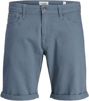 Jack & Jones Short en tissu pour homme - Rick - Bleu, bleu, L