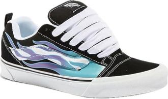 Vans KNU Skool Chaussures Sneakers Mode Original Unisexe Adulte Limited Edition 2025, Black White Flame Blue, 42 EU