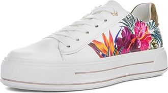 Ara Femme Canberra Basket, Blanc Tropicana Multi Herb, 40 EU Large