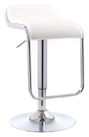 Generic Drehbarer Barhocker, moderner minimalistischer Barhocker, h&ouml;henverstellbarer Barhocker f&uuml;r Zuhause/Blau/61-81 cm