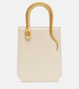Bulgari Sac Serpentine Small en cuir à ornements