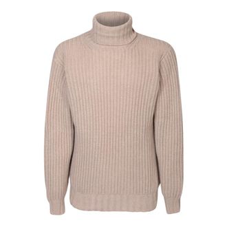 Dell'Oglio Homme, Pulls, Beige, Taille: L Pull en cachemire