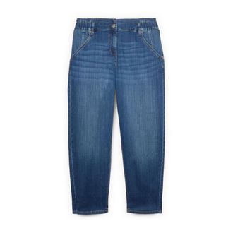 Fiorella Rubino Damen, Jeans, Blau, XLGr&ouml;&szlig;e