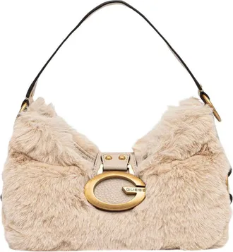 Guess Camden Mini - Femme - Sacs - Beige - Taille: ONE Size