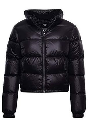 Superdry Femme Doudoune rembourr&eacute;e Luxe Alpine Noir 44
