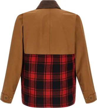 Junya Watanabe Cotton Canvas with Wool Back Jacket - camel