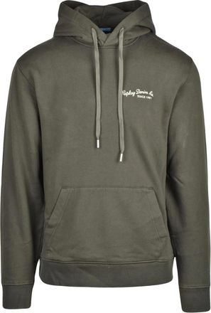 Replay Homme, Sweatshirts et sweats &agrave; capuche, Vert, Taille: M SweaT-shirt &agrave; capuche