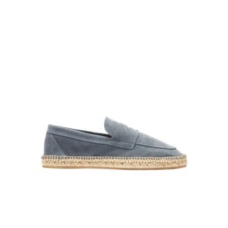 Scarosso Diego Graue Wildleder Espadrilles - - Shoes - Herren - Grau - 46 EU