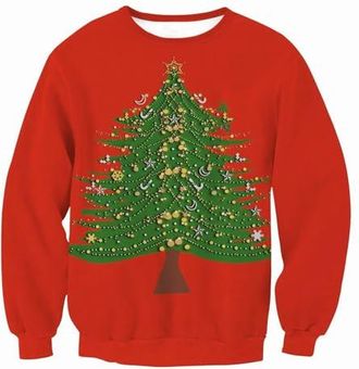 Generic Pull à col rond pour homme - Automne et hiver - Loisirs - Voyage - Sports - Carreaux - Coupe ajustée - À capuche - Manches longues - Pull décontracté 