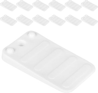 Angoily 20 St&uuml;ck Ausgleichskeile, Kunststoffkeile zum Nivellieren unebener B&ouml;den, Tischbeine, Sofa Bett- und Schrankbeine - Stuhlf&uuml;&szlig;e, Wackelkeile