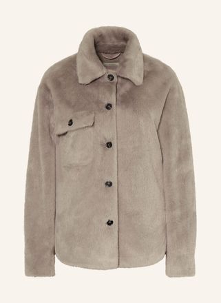 Lilienfels Lilienfels Kunstpelz-Jacke beige