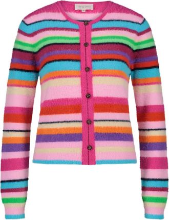 Fabienne Chapot Gestreifter Cardigan - Rosa