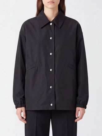 Jil Sander Wasserdichtes Polyester-Overshirt mit &uuml;berschnittenen Schultern