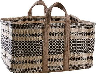 Aubry Gaspard Sac &agrave; b&ucirc;ches en Toile de Jute &eacute;paisse Pampa