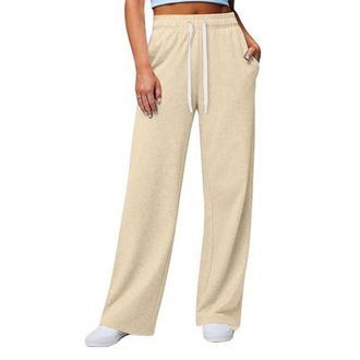 Generic Pantalon de jogging pour femme - Taille basse - Pantalon de sport long - Pantalon de loisirs - L&eacute;ger et confortable - Pantalon de surv&ecirc;tement ample - 