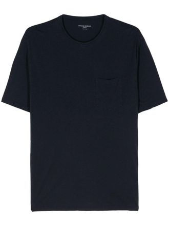 Officine G&eacute;n&eacute;rale t-shirt &agrave; poche poitrine - Bleu