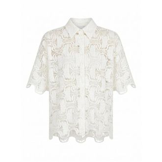 Meimeij Damen, Blusen & Hemden, Wei&szlig;, LGr&ouml;&szlig;e