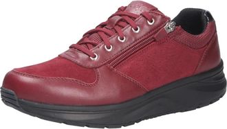 Joya Bequemer Dunkelroter Rei&szlig;verschluss Schuh - - Shoes - Damen - Rot - 41 2/3 EU