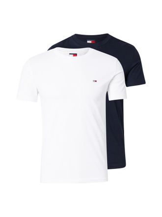 Tommy Jeans Shirt Tommy Flag Extra Slim T