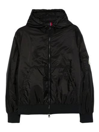 Moncler veste zippée à capuche - Noir