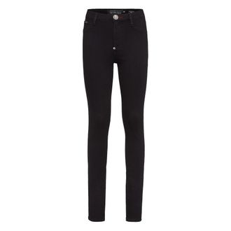 Philipp Plein High Waist Jegging Angel - - Jeans - Damen - Schwarzk - W30