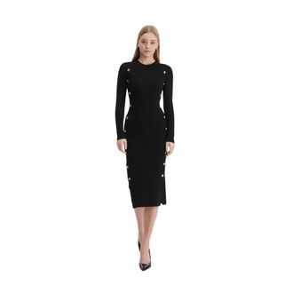 Guess Knopfkleid - - Dresses - Damen - Schwarzk - M