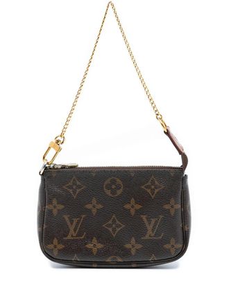 Louis Vuitton 2019 Monogram Mini Pochette Accessoires handbag - Braun