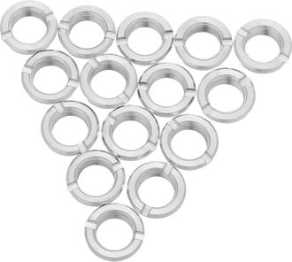 Soimiss 20sätze Uhreneersetzelemente Metall Uhrenmuttern Für Quarzuhrwerk Reparatur Mit Versenktem Rundkopf Für Sicheren Sitz Für DIY-uhrenzubehör Und Haushal