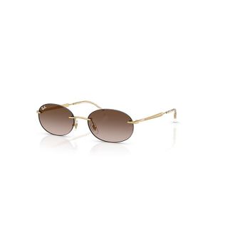 Ray-Ban Rb3767 Sonnenbrillen Arista Gold Fassung Braun Glas 54-18