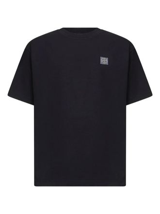 Stone Island t-shirt &agrave; patch logo - Noir