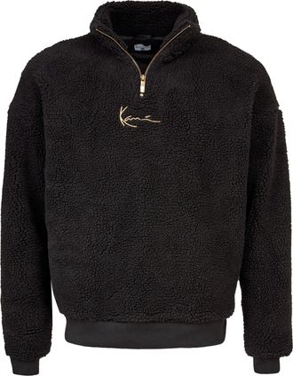 Karl Kani Herren SMALL Signature Teddy Troyer Black Black, XXL