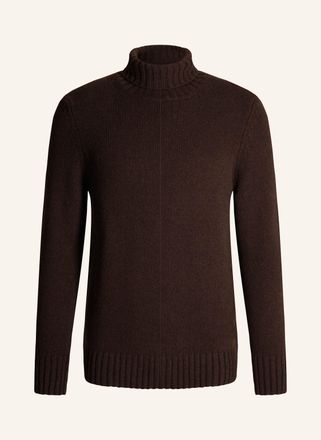 Windsor Windsor. Cashmere-Rollkragenpullover Ecosio braun