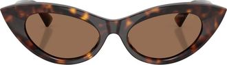 Jimmy Choo London Lunettes de soleil Jc5075U - Femme - Accessoires - Brun - Taille: 51 MM