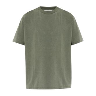 Our Legacy T-Shirt mit Rundhalsausschnitt - - Tops - Herren - Gr&uuml;n - S