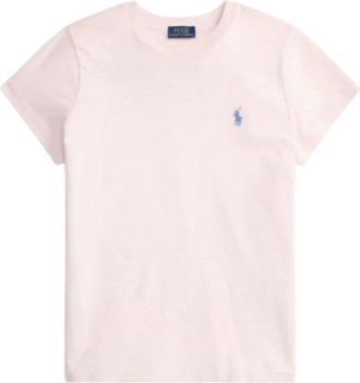 Polo Ralph Lauren Femme, Tops, Rose, Taille: 42 FR T-shirt ras du cou Classic-Fit