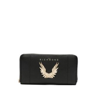 John Richmond Portafogli Logo Ali Oro - - Accessories - Damen - Schwarzk - ONE SIZE