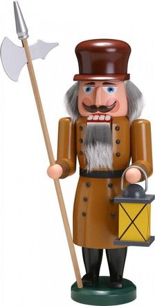 Seiffener Volkskunst Nussknacker klassisch Nachtwächter (36 cm)