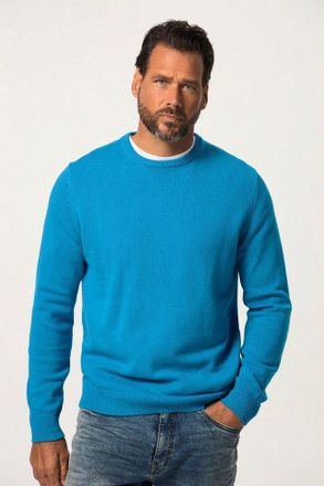 JP1880 Rundhalspullover Pullover Rundhals Baumwolle