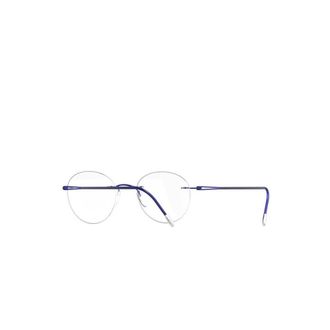 Silhouette Lite Spirit Frame - Femme - Accessoires - Bleu - Taille: 48 MM