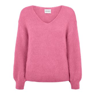 Americandreams Americandreams, Femme, Pulls, Rose, Taille: 38 FR Milana LS Alpaca Pullover