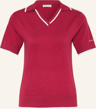 R&ouml;hnisch R&ouml;hnisch Strick-Poloshirt Swing Regular Fit rot