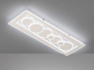 Fischer & Honsel Led Deckenleuchte ratio mit Tageslicht & Fernbedienung, Breite 90cm