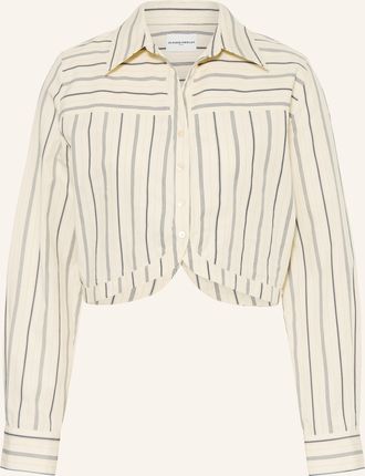 Claudie Pierlot Claudie Pierlot Cropped-Hemdbluse beige