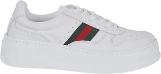 Gucci Low-Top Sneaker - W New B Sneakers - Gr. 38,5 (EU) - in Wei&szlig; - f&uuml;r Damen