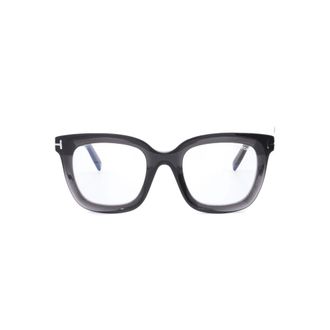 Tom Ford Femme, Accessoires, Gris, Taille: 51 MM Monture optique carr&eacute;e