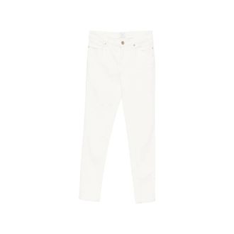 Eleventy Femme, Jeans, Blanc, Taille: 40 FR Jean Skinny