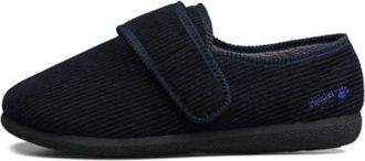 Padders Oliver Pantoufles extra larges pour homme - Pantoufles légères avec semelle en caoutchouc et semelle intérieure en mousse à mémoire de forme souple po