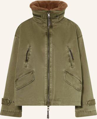 BLONDE No.8 Blonde No.8 Jacke Mit Kunstfell gruen